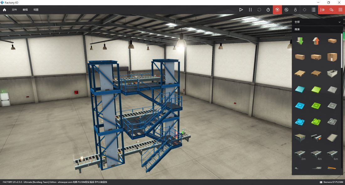 当前作品factory io场景下载-自动化电梯-实操派属于FactoryIO场景一级分类下的国外网友分享二级分类下的国外网友分享三级分类 ...