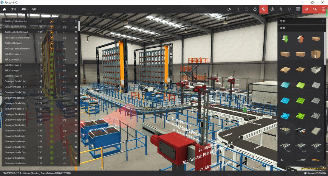 当前作品shicaopai.com-智能工厂factory io仿真场景-到实操派-学PLC就是快属于FactoryIO场景一级分类下的国外网友分享二级分类下的国外网友分享三级分类 - 苏州实 ...